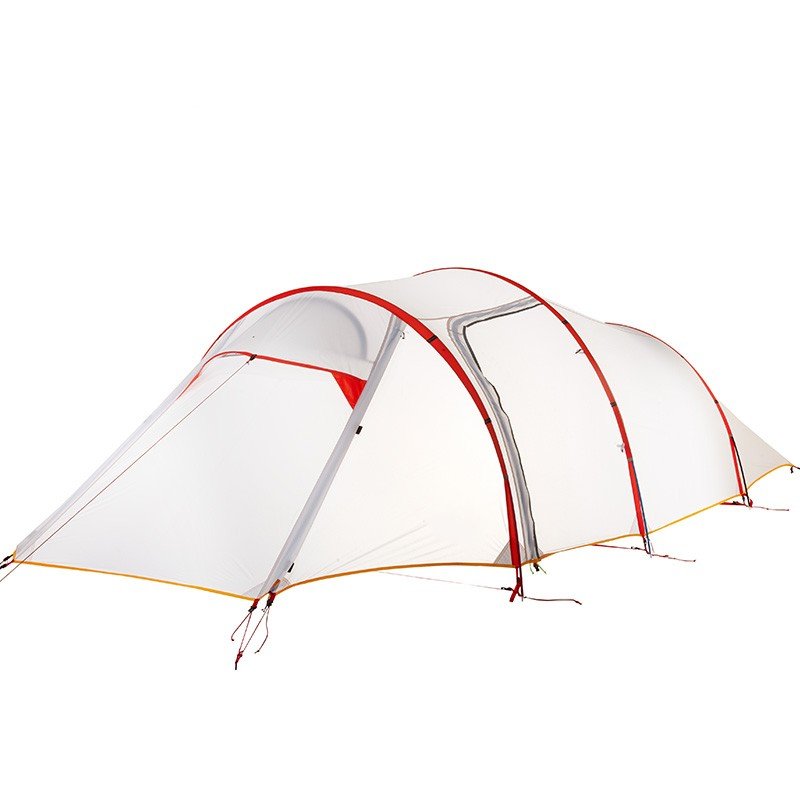 Static Nebula Layer Light 3 Person Tunnel Tent Outdoor Mountaineering ...